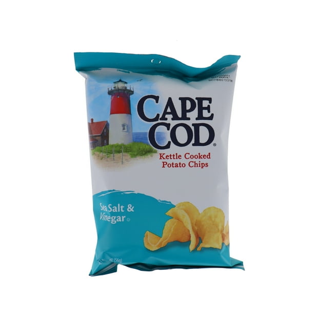 Product Of Cape Cod, Salt & Vinegar Chips, Count 6 (2 oz ) - Chips ...