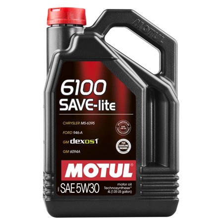 Motul 107957 - 6100 Save-Lite Engine Oil 5W30 - 4 Litre | Walmart Canada