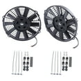 ECCPP 8inch Push Pull Slim Electric Radiator Cooling Fan Mount Kit ...