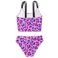 BZSMCE Swimsuit 2-Piece Tank Swimming Wear Quick Dry Bathing Suit-Pink ...