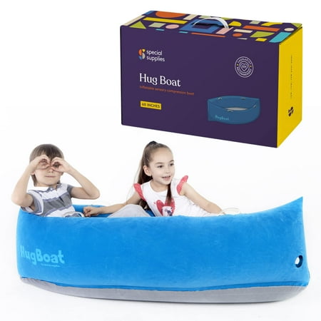 Special Supplies Inflatable Compression Boat Lounger for Kids, Sensory ...