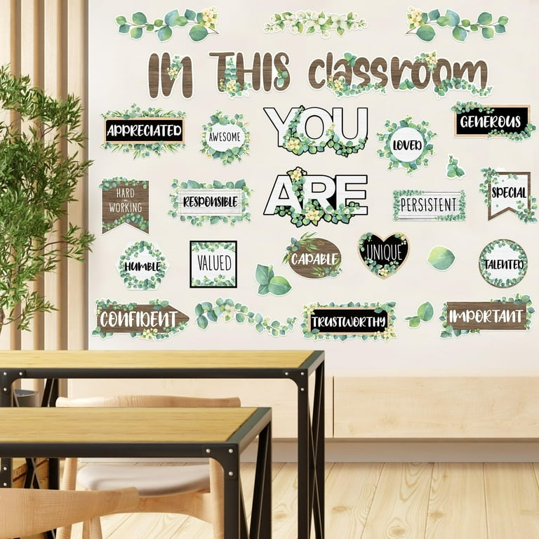 Buy 50pcs Positive Sayings Accents Boho Rainbow Motivational Classroom ...