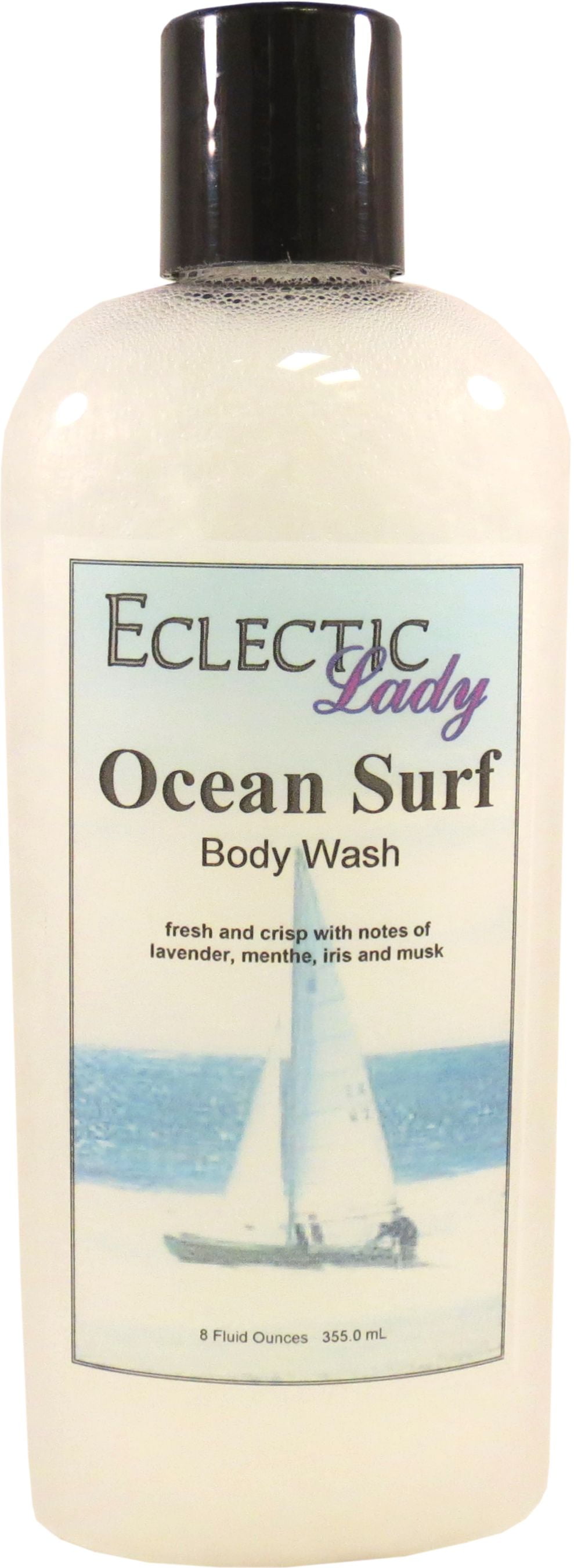 Ocean Surf Body Wash by Eclectic Lady, Liquid Shower Gel for Women and ...