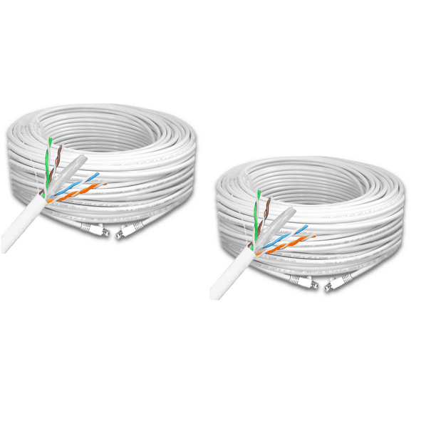Paquete de 2 Cables UTP POE Cat 6A P/Interior 5m Blanco c/u | Bodega Aurrera en línea