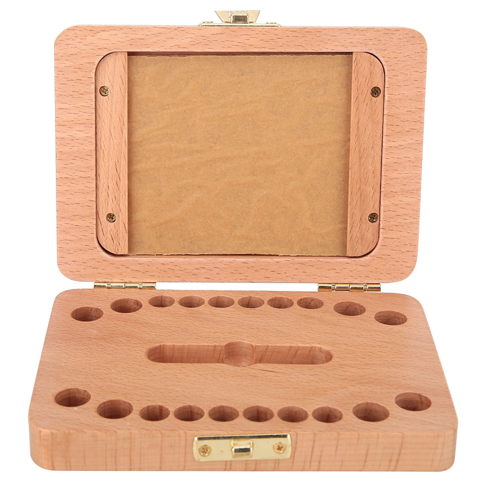 Tebru Baby Tooth Collection, Baby First Tooth Collection Box with Photo ...