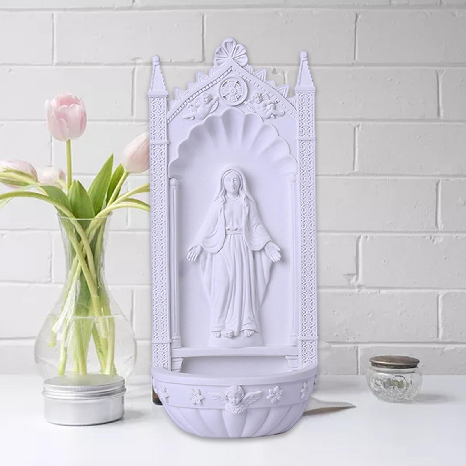 Jesus Statue, Blessed Mary Jesus Figurine, Artwork, Wall Art ,Desk ...