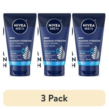 NIVEA MEN Maximum Hydration Deep Cleaning Face Scrub with Aloe Vera, 4.4 Oz Tube - Facial ...