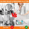 3pcs Qtip Holder Dispenser, Bathroom Countertop Electric Toothbrush ...