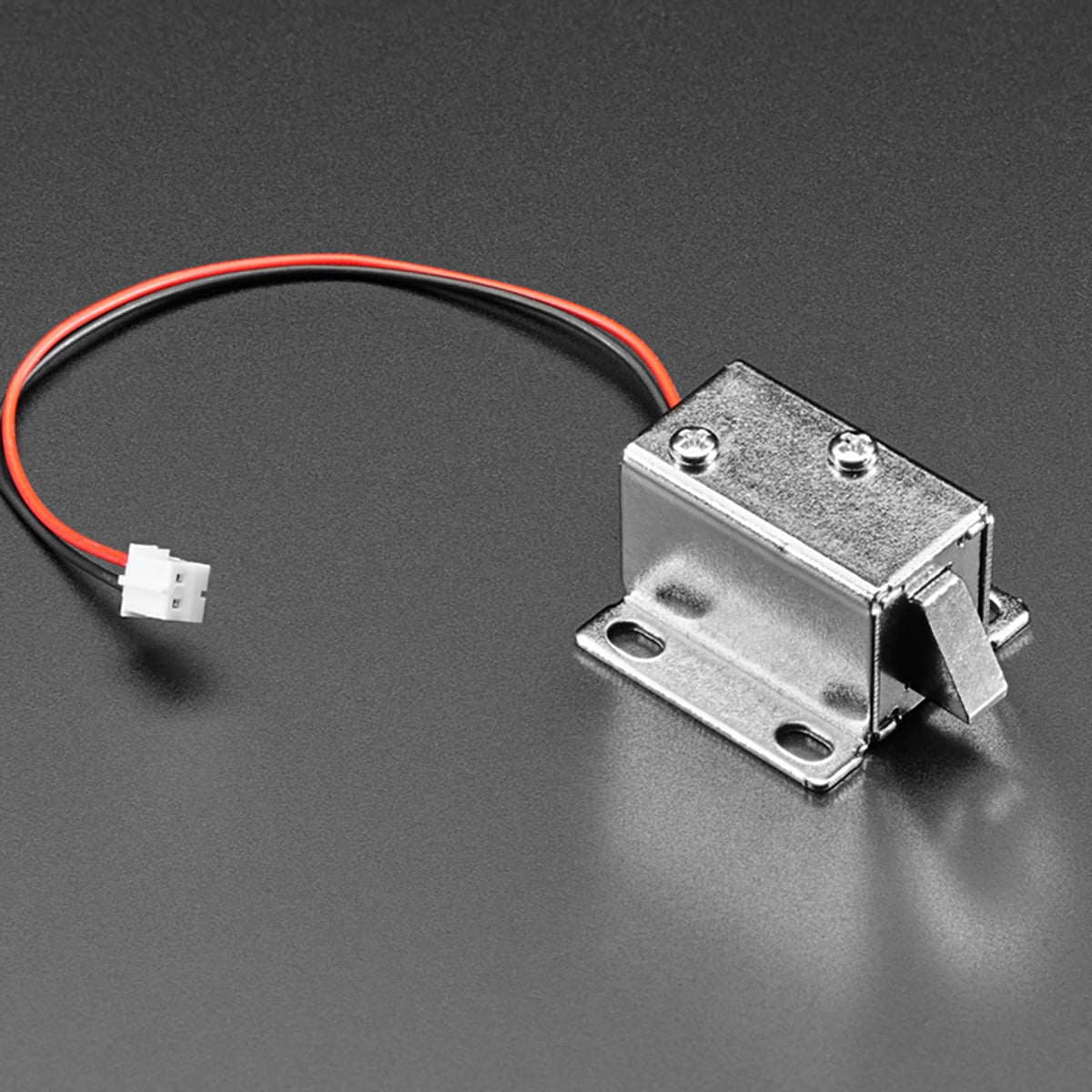 Adafruit Small Lock-style Solenoid - 12VDC @ 350mAh with 2-pin JST ...