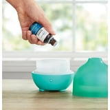 Mainstays Ultrasonic Oil Diffuser Teal 100mL Cool Mist Aromatherapy ...