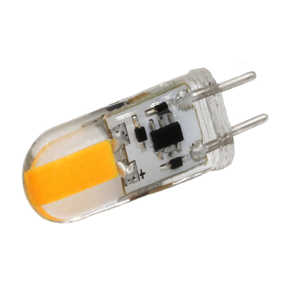 Dimmable GY6.35 LED Lamp DC 12V Silicone LED COB Light Bulb 3W Replace ...