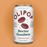 OLIPOP Healthy Prebiotic Soda, Doctor Goodwin Flavor, 12 fl oz ...