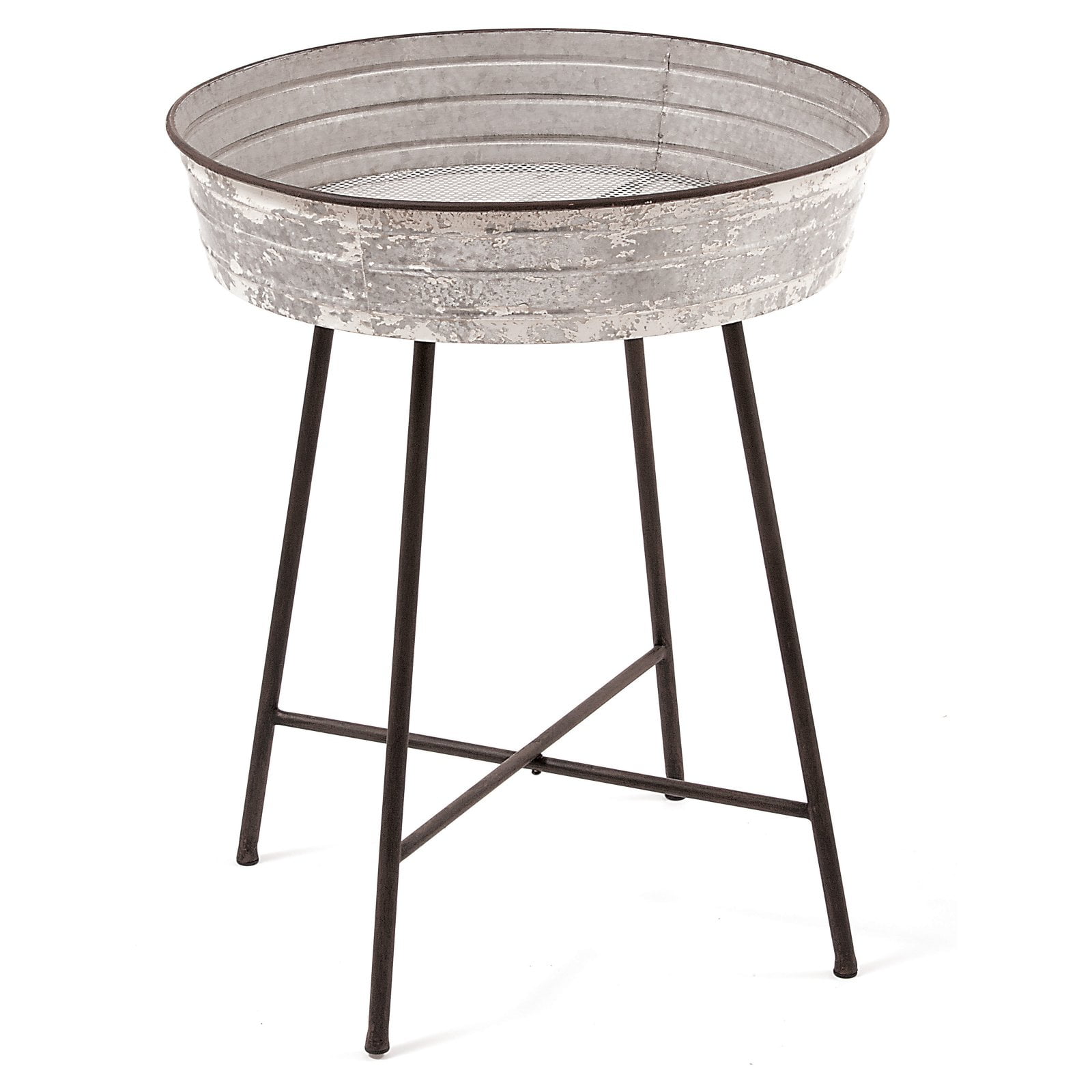 Deer Park Ironworks Extra Large Round Planter - Walmart.com - Walmart.com