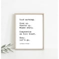 Lin Manuel Miranda Good Morning Art Poster, Positive Inspirational ...