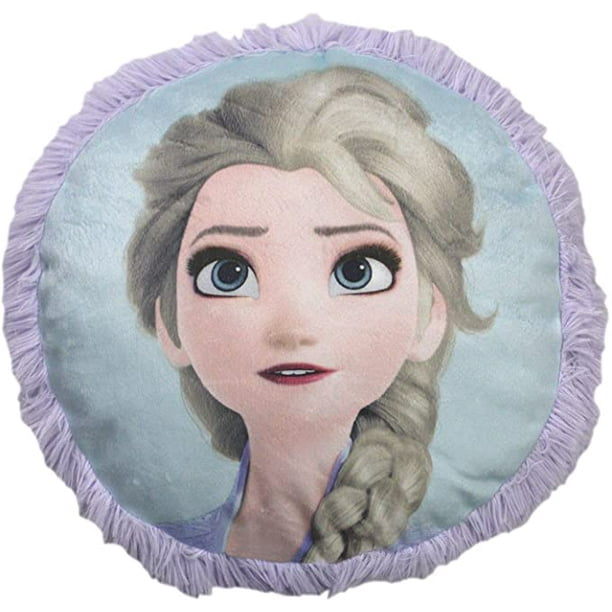 Frozen 2 Sisters Back Elsa Anna Decorative Pillow for Kids - 14 inch ...