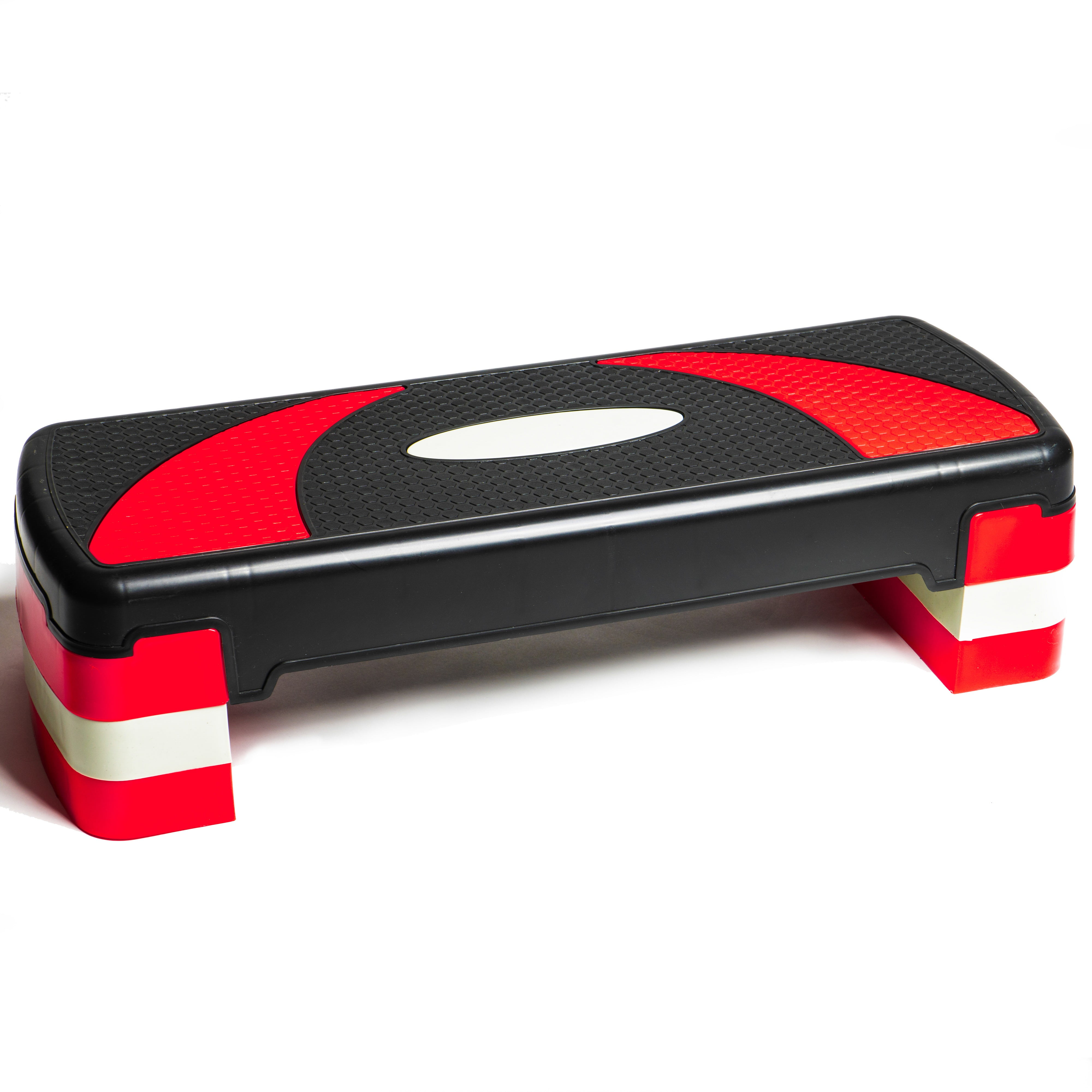 PRISP Adjustable Exercise Step Platform - 3 Levels (4''/6''/8'') 31 ...