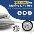 Up 125v 30 Shore Power Cord, 12ft Heavy Duty Marine, Boat, and RV NEMA ...