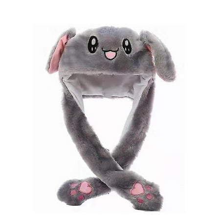 Rabbit Hat With Moving Ears Cute Cartoon Toy Hat Airbag Cap | Walmart ...