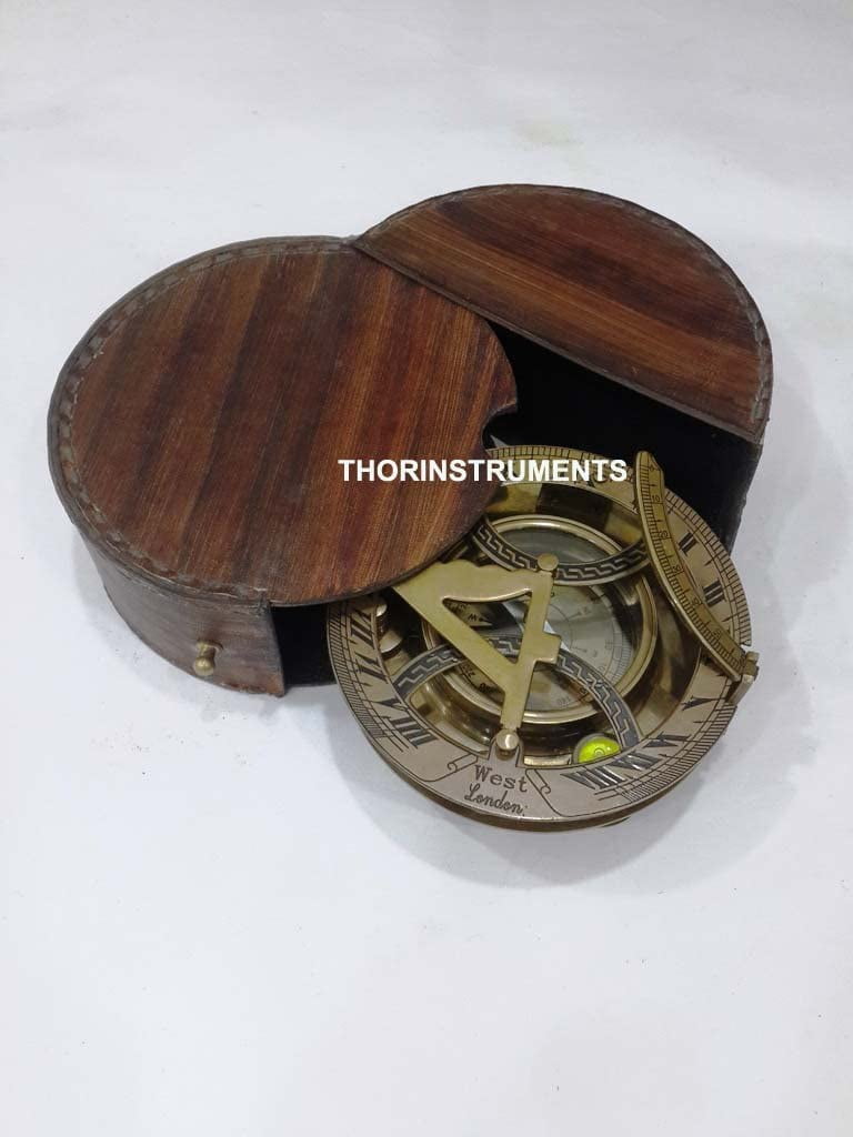 Antique Nautical West London Sundial Compass Navigational - Walmart.com