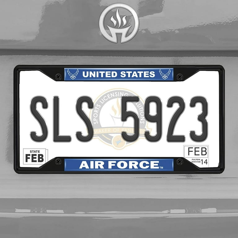 US Air Force License Plate Frame U.S. Air Force License Plate Frame ...