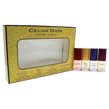 Celine Dion Variety Set by Celine Dion for Women - 4 Pc Mini Gift Set ...