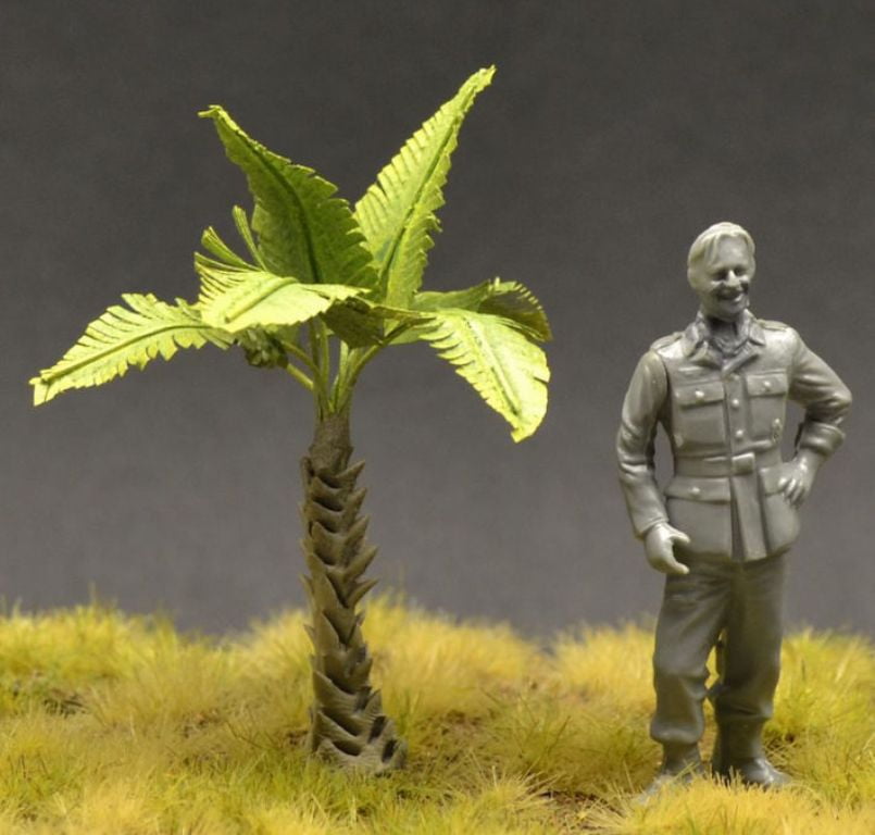 Reality In Scale 1:35 1:48 Small Palm Tree 7cm Height #1 -Diorama ...