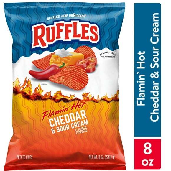 Ruffles Flamin' Hot in Chips - Walmart.com