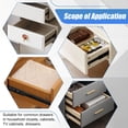 20 Inch Drawer Slides 4 Pairs (8pcs) Full Extension Ball Bearing Rails ...