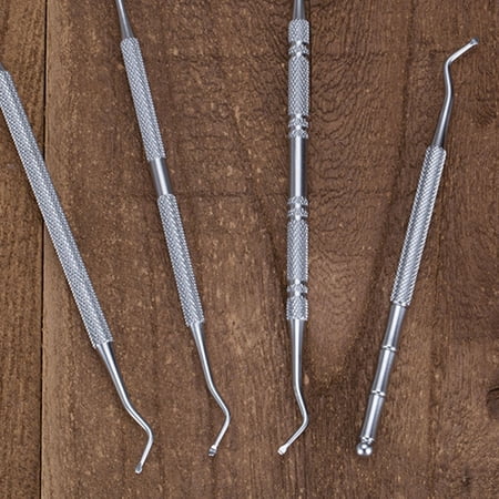 pitrice Salon Spa Stainless Steel Nail Lifter Adults Portable Reusable ...
