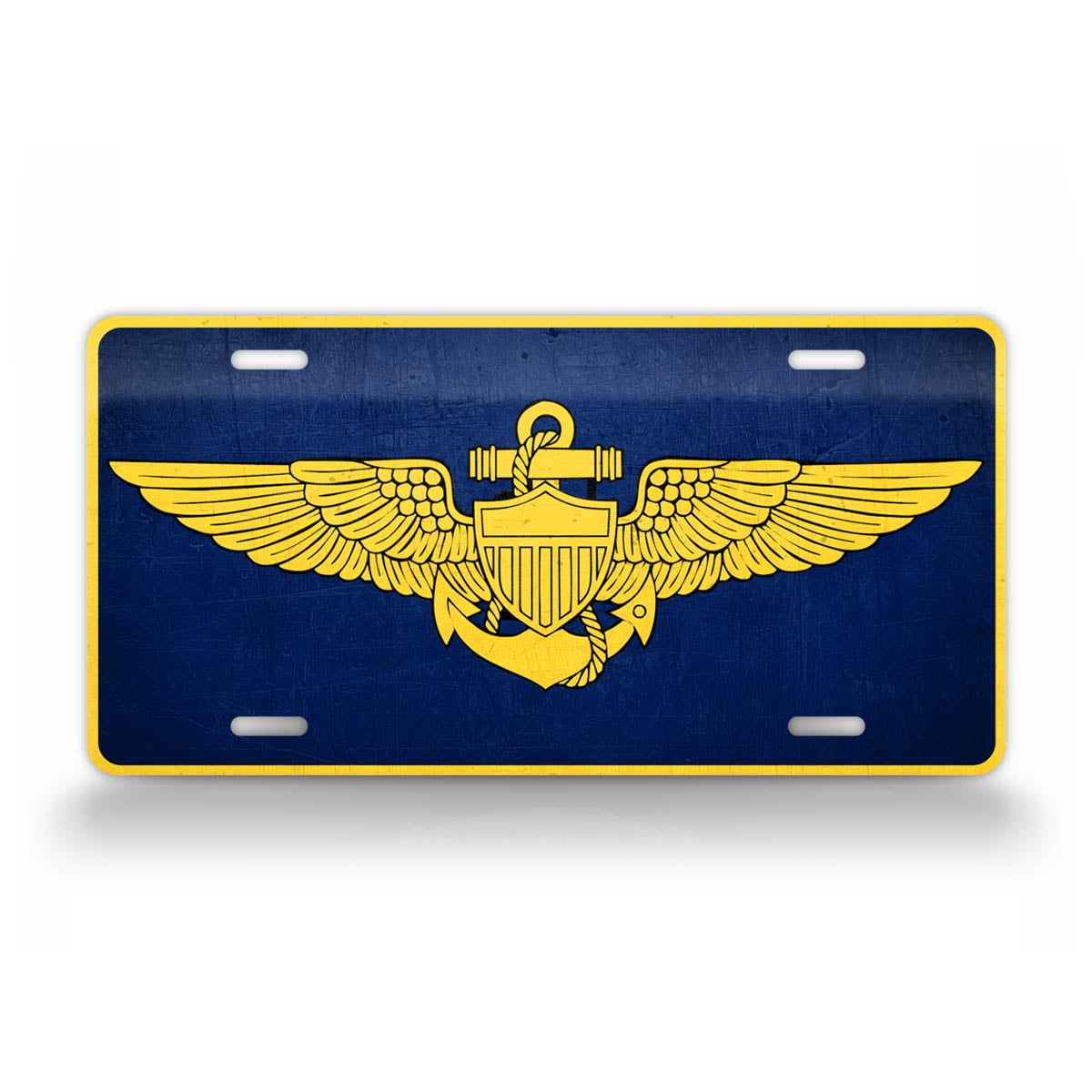 Naval Aviator Wings License Plate Navy Pilot Flying Auto Tag - Walmart.com