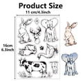 1 Sheet PVC Plastic Clear Stamps for DIY Scrapbooking Photo Album ...