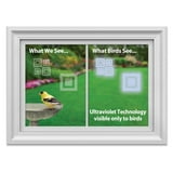 WindowAlert Modern Square Anti-Collision Decal - UV-Reflective Window ...