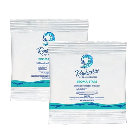 Rendezvous Spa Specialties Broma Start Spa Solution (2 Pack) | Walmart ...