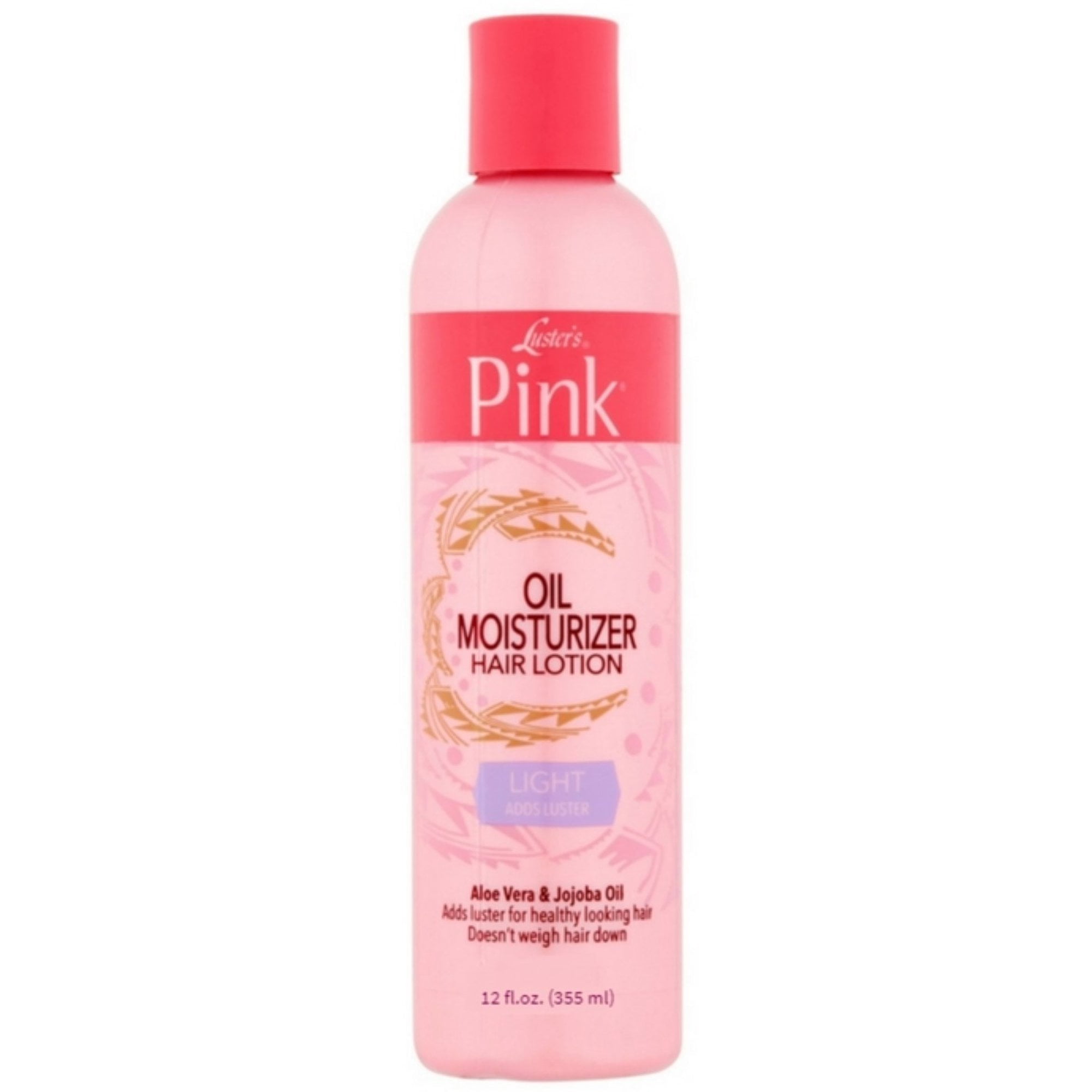 Luster PINK - MOISTURIZER HAIR LOTION [LIGHT] 12 Oz. * BEAUTY TALK LA ...