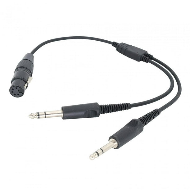 5 Pin Headphone Adapter Cable Aviation Headphone Cable Direct Replaces ...
