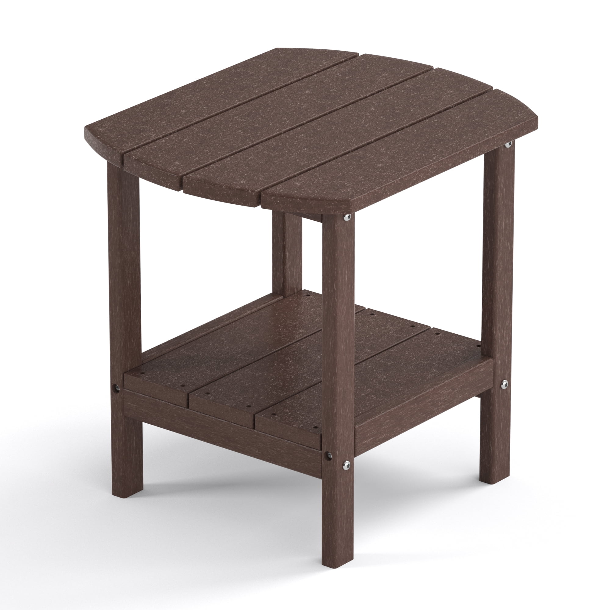 TORVA Patio Coffee Table All Weather HDPE Porch Side Table Outdoor End ...