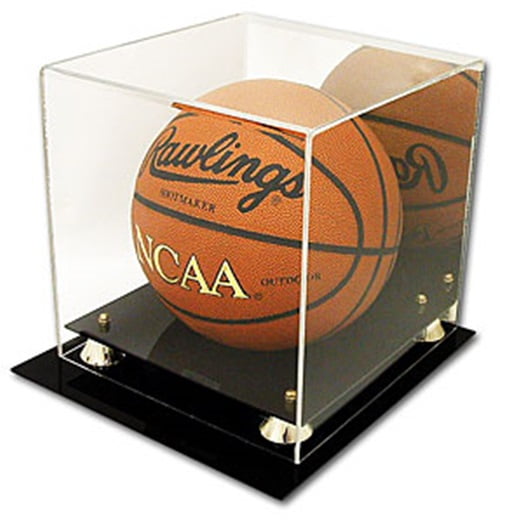 Deluxe CBG UV Protected Basketball Display Case w/ Mirror - Brand New ...