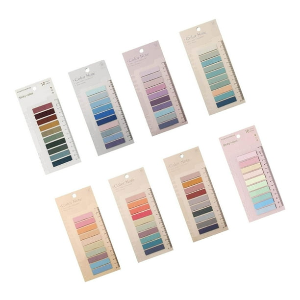 Pastel Color Index Tabs Aesthetic Classification for Notebooks School ...