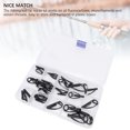 30-Piece Fishing Rod Tip Repair Kit with Ceramic Guides, Stainless ...