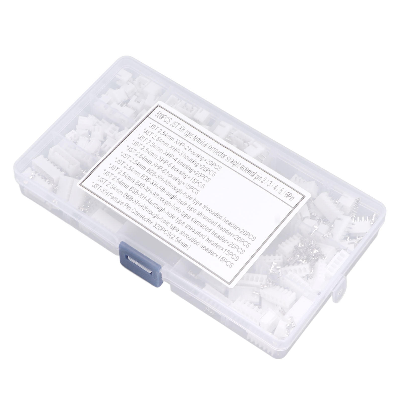 Carcasa de cable puente, 500 piezas, conector de cable puente, conector de clavija de crimpado ...