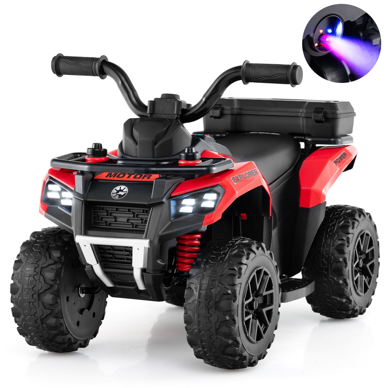 Click here for Gymax 6v Kids Ride On Atv W/ Music & Spray Functio... prices