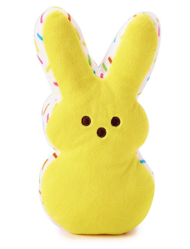 Peeps 8" Plush Bunny with Confetti Sides Yellow - Walmart.com