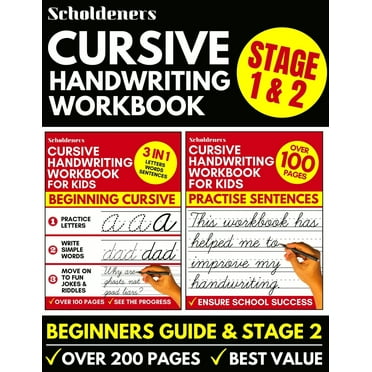 The Complete Cursive Handwriting Workbook for Kids : Laugh, Learn, and ...
