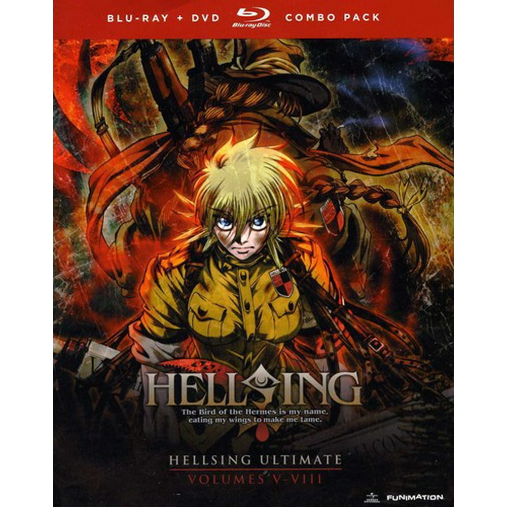 HELLSING ULTIMATE-V05-08 BOX SET (BLU-RAY/DVD COMBO/ALT/5 DISC) (Blu ...