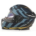 LS2 Challenger C Flames Full Face Motorcycle Helmet with SunShield ...