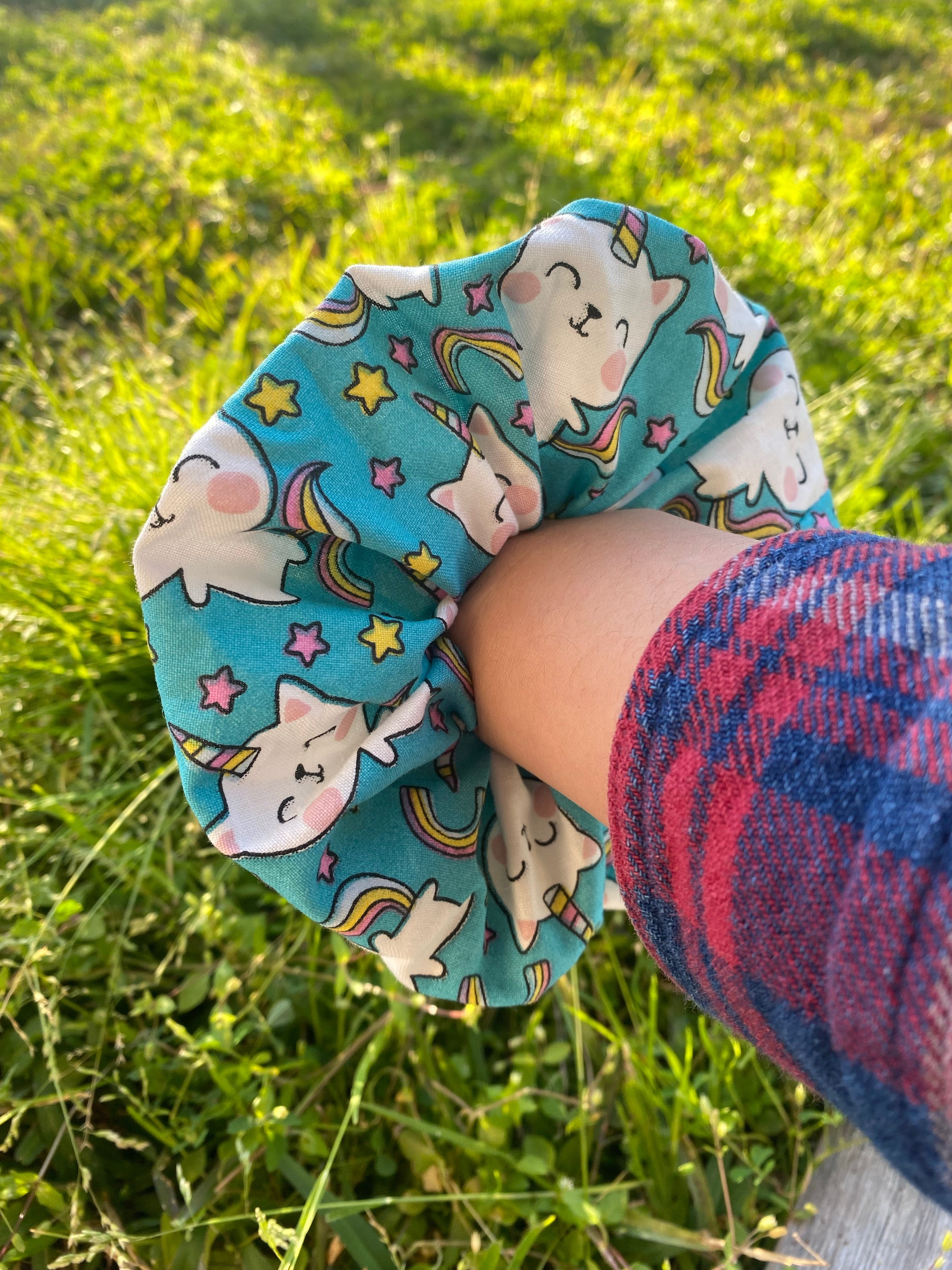 Unikitty Scrunchie Unicorn Kitty Hair Tie Gift - Walmart.com