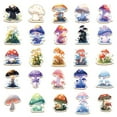 50Pcs Colorful Cartoon Mushroom PVC Stickers Vinyl Waterproof Decals ...