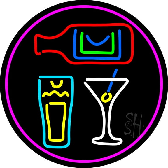 This Bar Is Open With Beer Mug LED Neon Sign 20 x 37 - inches, Clear ...