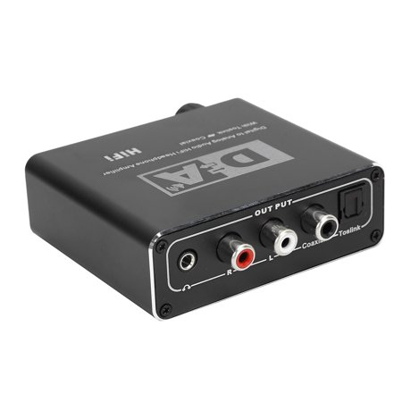 Video Converter, Coaxial To 5.1 Channel Audio Decoder Audio Decoder DAC ...