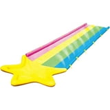 WOW Sports 40'x8' Rainbow Star Water Slide with Sprinkler, Pool, and 2 ...